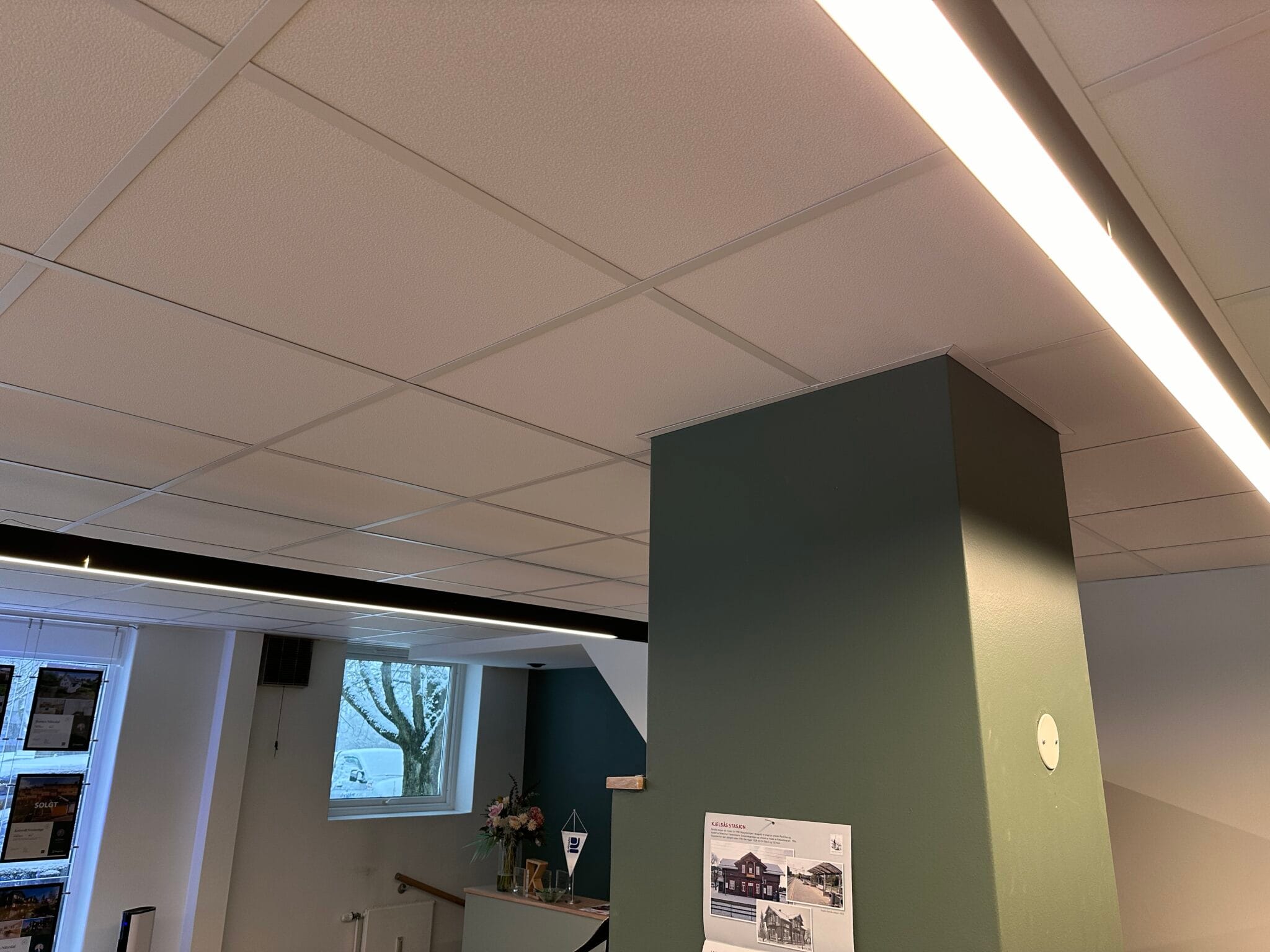 Komplett systemhimling MED himlingsplater - Norsk Akustikksenter