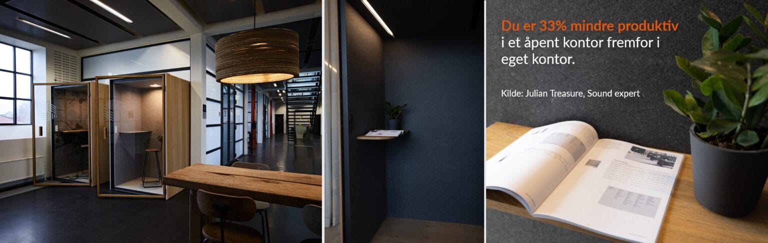 Møte- og stilleboks - Norsk Akustikksenter