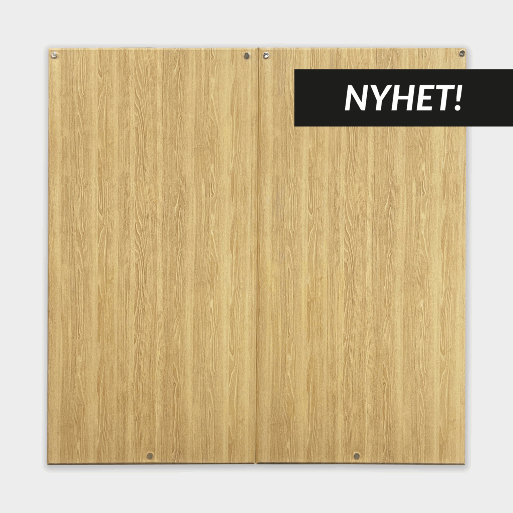 NYHET! Lyddempende plate Eik utseende - Norsk Akustikksenter
